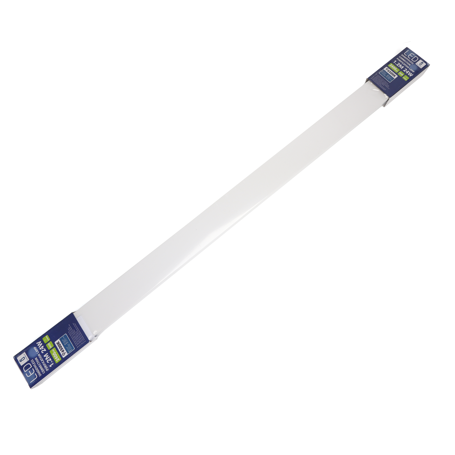 Lampa natynkowa LED 24W Batten Light 120cm 6500K zimna - LEDisON.com.pl