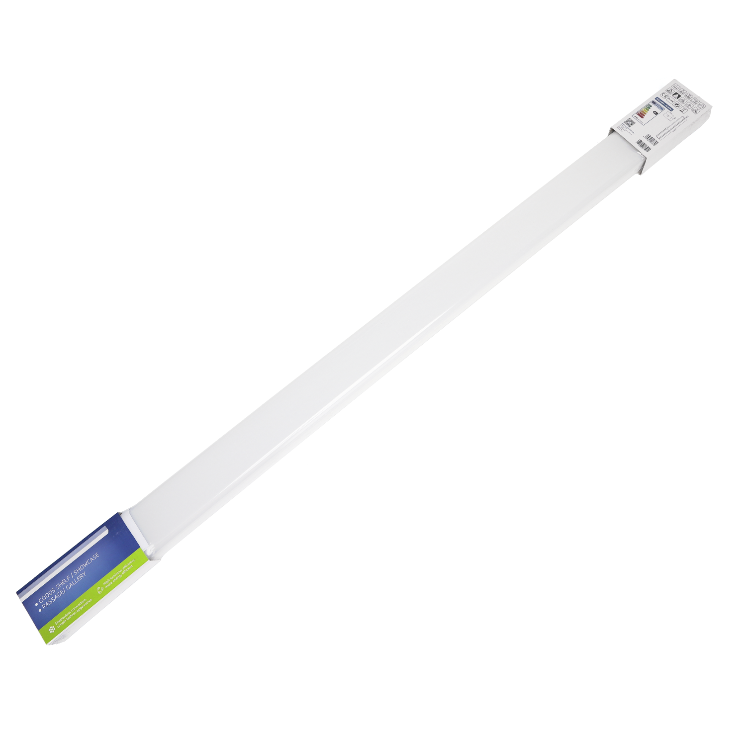 Lampa natynkowa LED 24W Batten Light 120cm 6500K zimna - LEDisON.com.pl