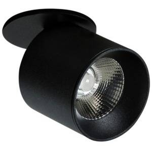 Oprawa ruchoma podtynkowa LED HARON 10W 800lm czarne - LEDisON.com.pl