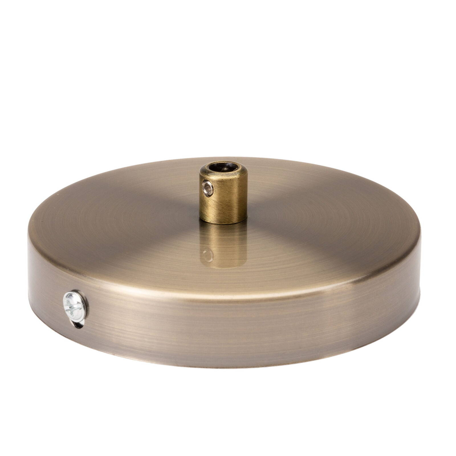 Podsufitka maskownica metalowa bronze 1 otwór basic - LEDisON.com.pl