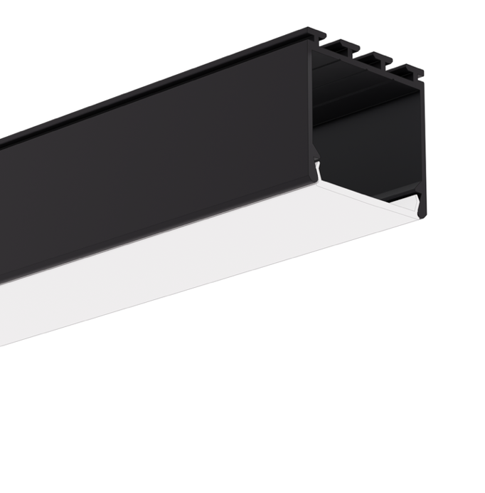 Profil do LED LIPOD architektoniczny Kluś czarny anoda 2m 2 - LEDisON ...